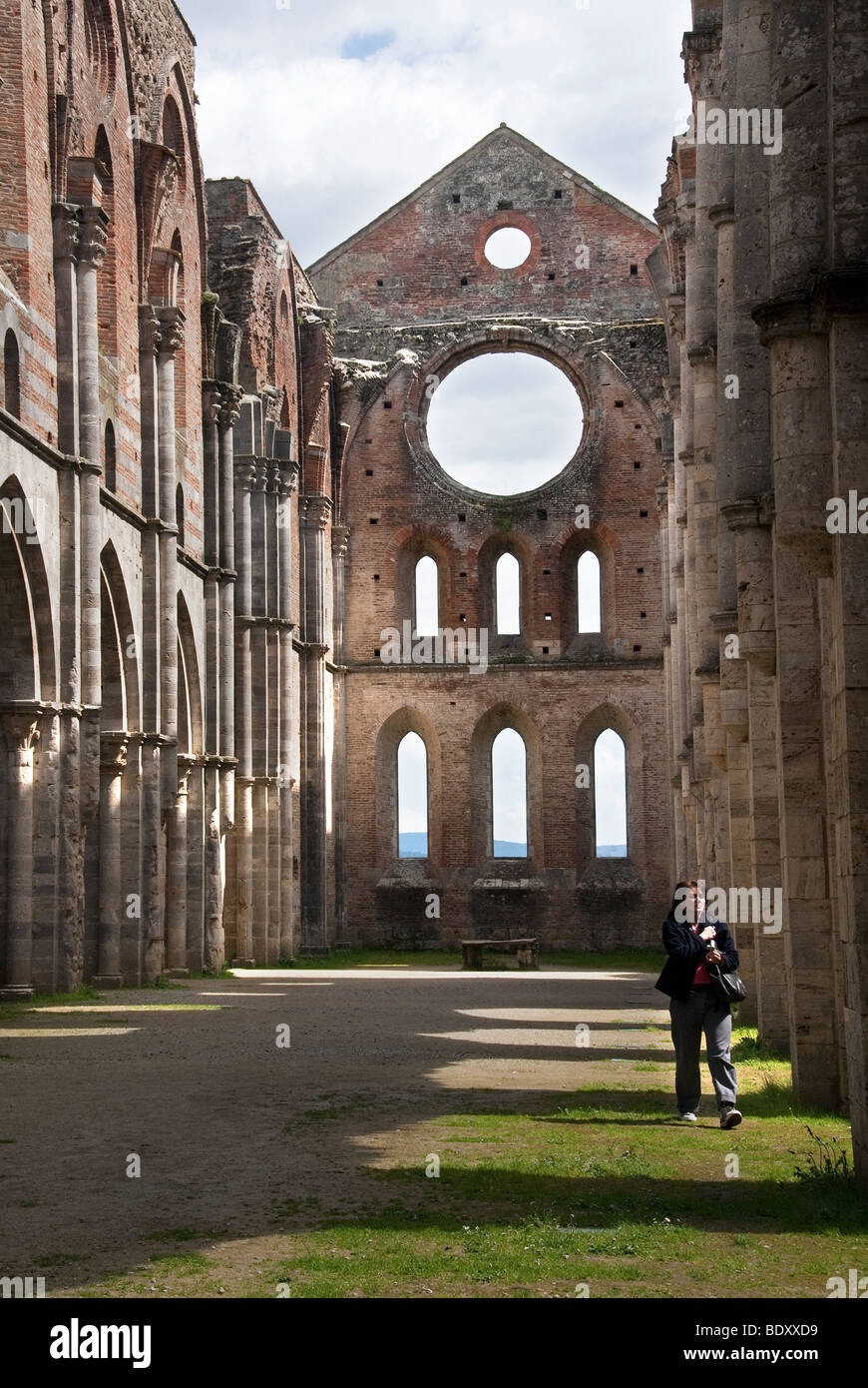 Abbey church 12th century cistercian hi-res stock photography and ...