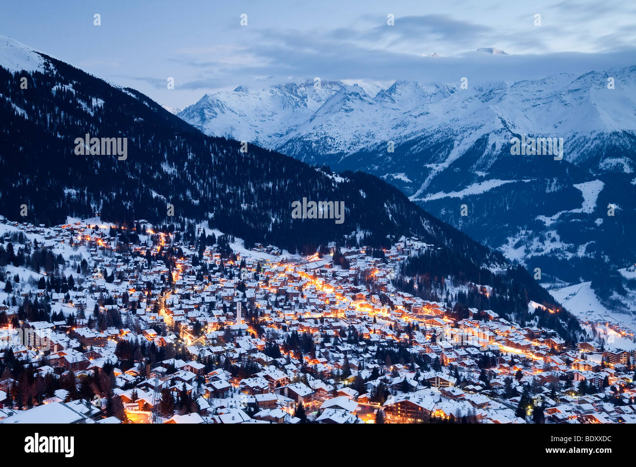 Verbier night hi-res stock photography and images - Alamy