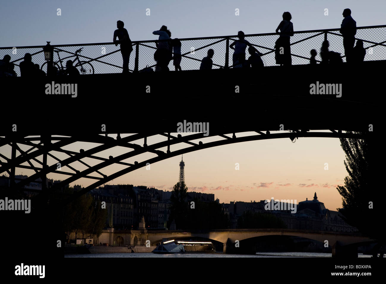 Pont Arts Bridge; Paris; France Stock Photo - Alamy