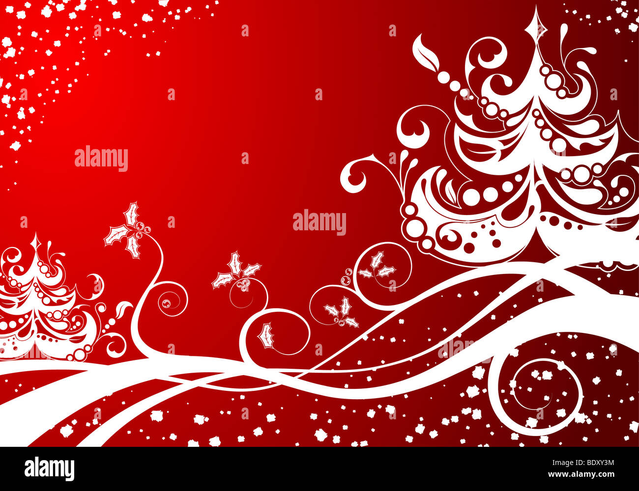 Christmas background with tree Stock Photo - Alamy