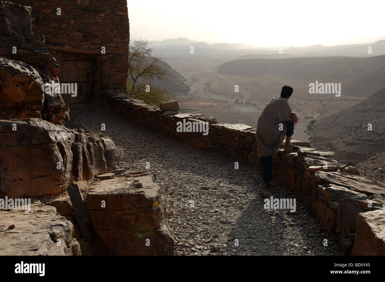 Sunset on sahara Stock Photo - Alamy