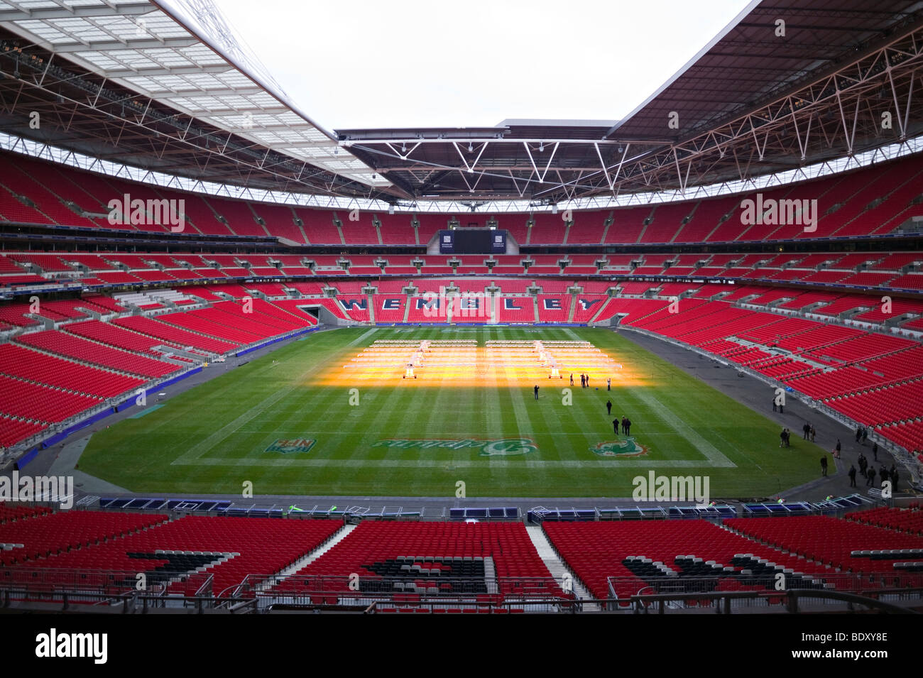 Seating At Wembley Stadium High Resolution Stock Photography and Images ...