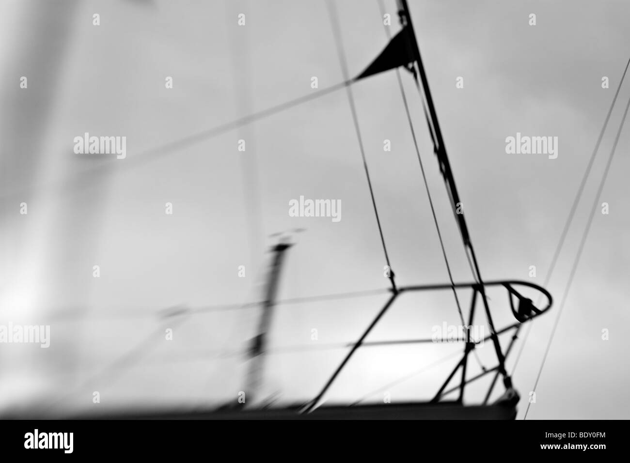 Bow and rigging Stock Photo - Alamy