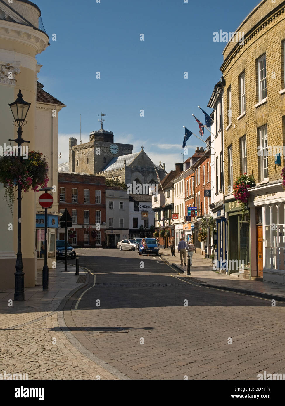 Romsey hampshire hi-res stock photography and images - Alamy