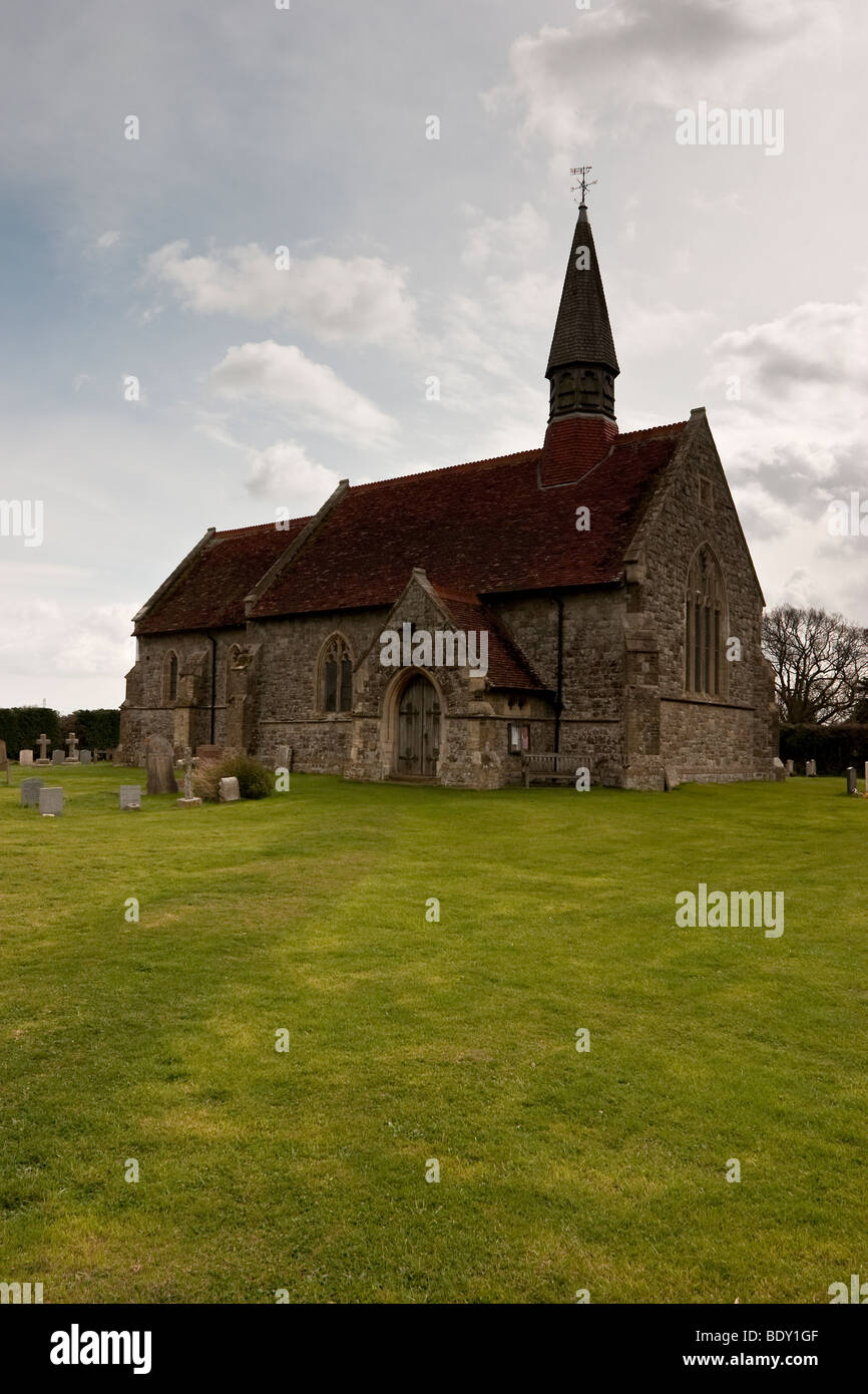 St Lawrence Church, Essex, UK Stock Photo - Alamy