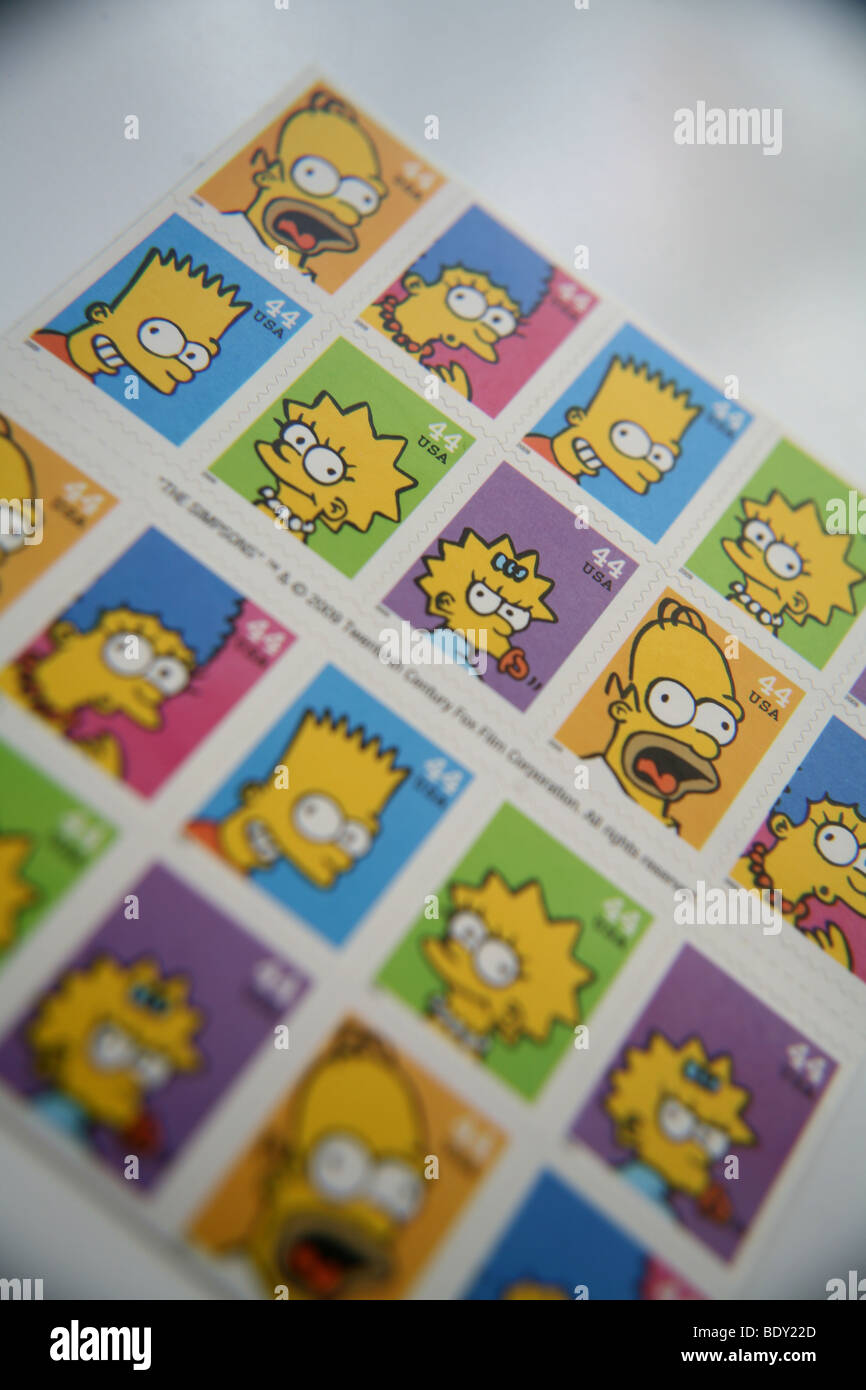 Postage Stamps Cartoons High Resolution Stock Photography and Images ...