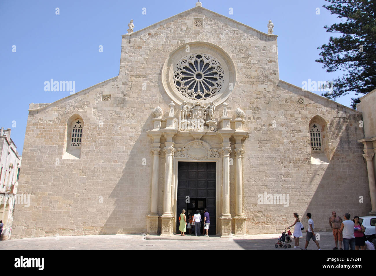 La Cattedrale, Piazza Duomo, Old Town, Otranto, Lecce Province, Puglia ...