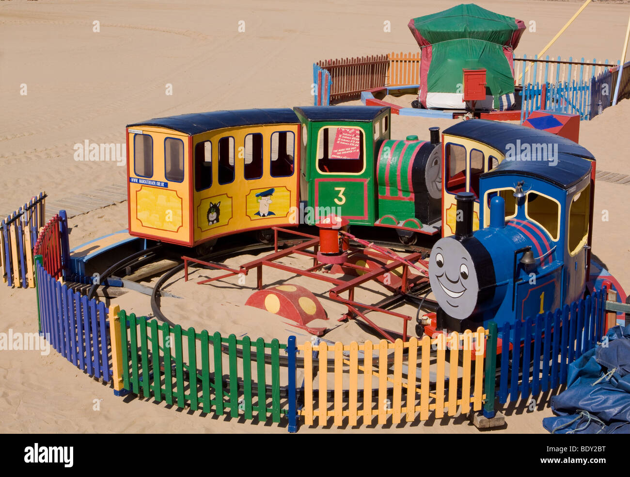 Margate Beach Amusements Stock Photo - Alamy