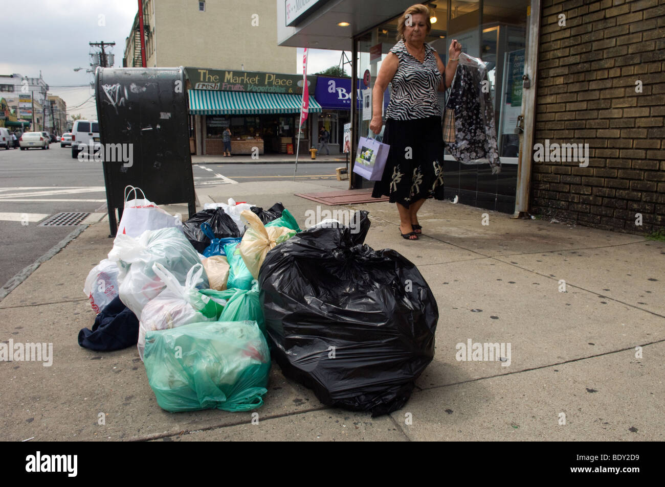 Ferry Street in the Ironbound neighborhood of Newark NJ Stock Photo - Alamy