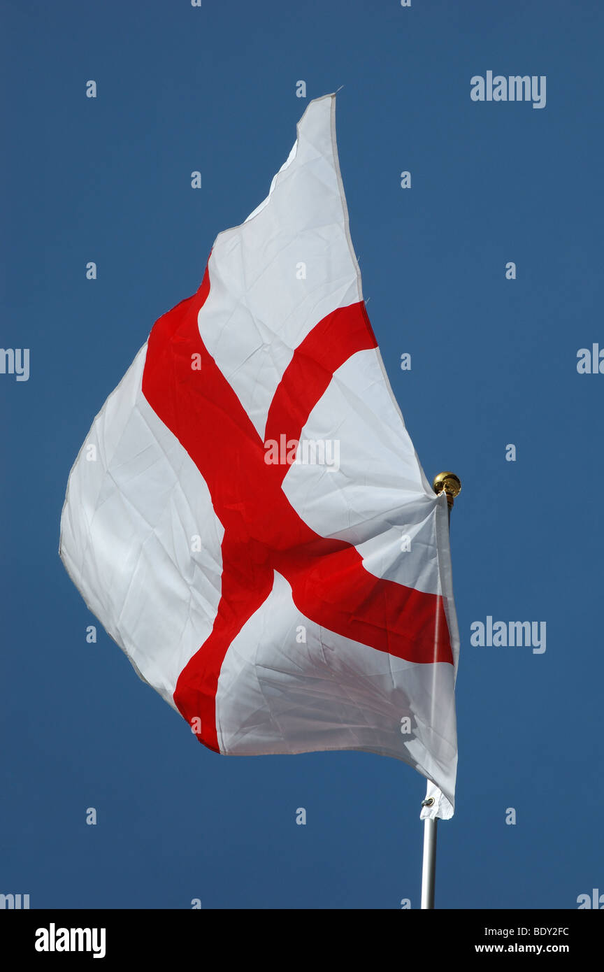 St georges day flag hi-res stock photography and images - Alamy