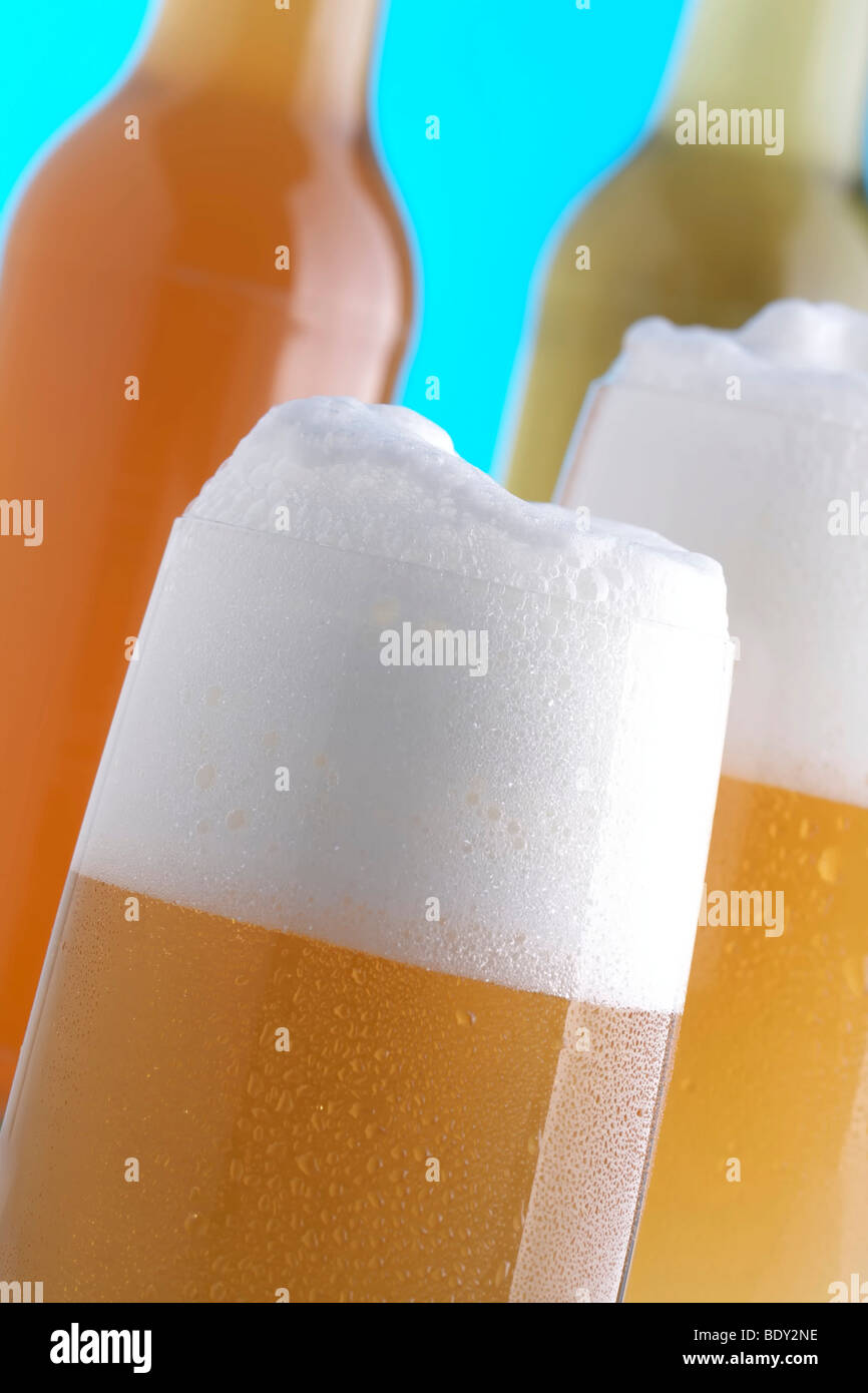 Beers in glass display hi-res stock photography and images - Alamy