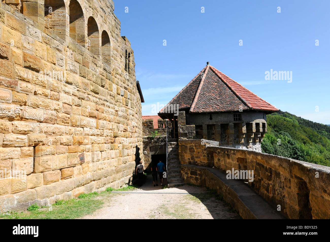 Rechberg ruins, first mentioned in 1179, Rechberg, Schwabisch Gmund ...