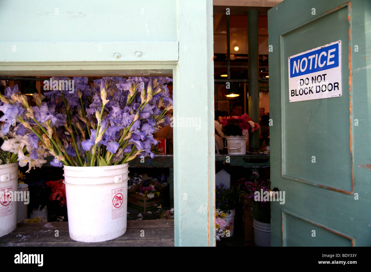 USA, Washington State, Seattle, inside of Pike Place Market Stock Photo ...