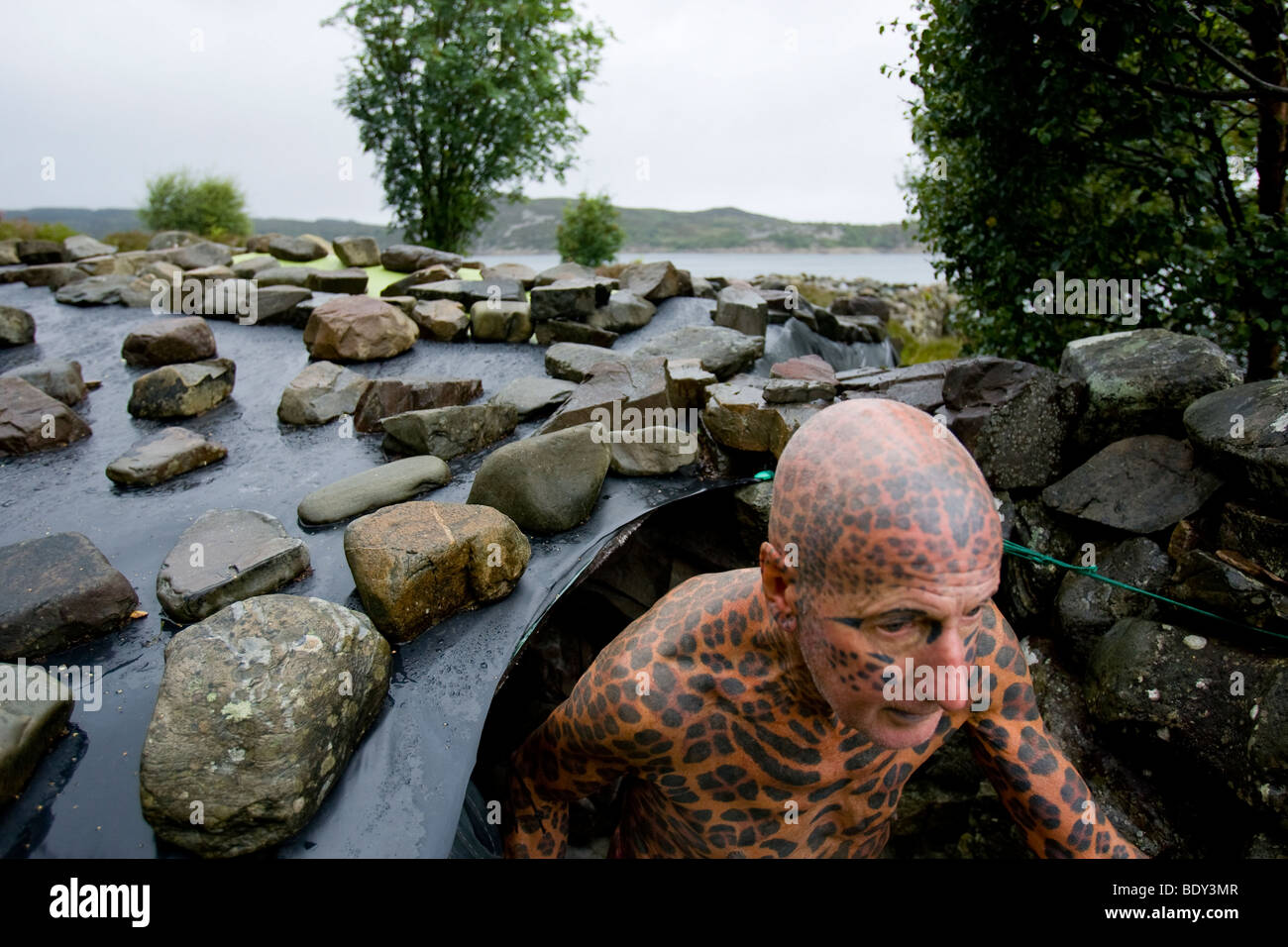 Leopard man skye High Resolution Stock Photography and Images - Alamy