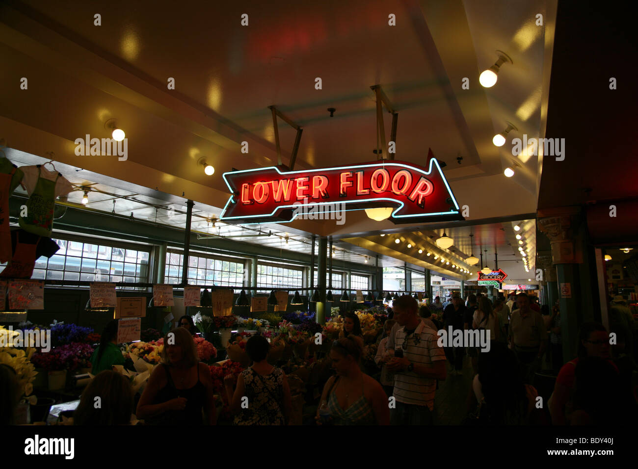 Pike place inside hi-res stock photography and images - Alamy