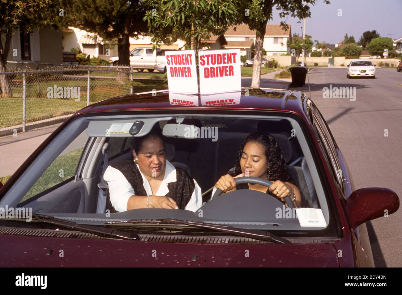 Student driver hi-res stock photography and images - Alamy