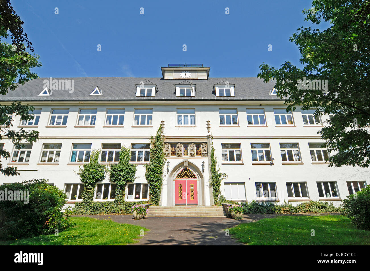 Primary school, Bad Laasphe, North Rhine-Westphalia, Germany, Europe ...