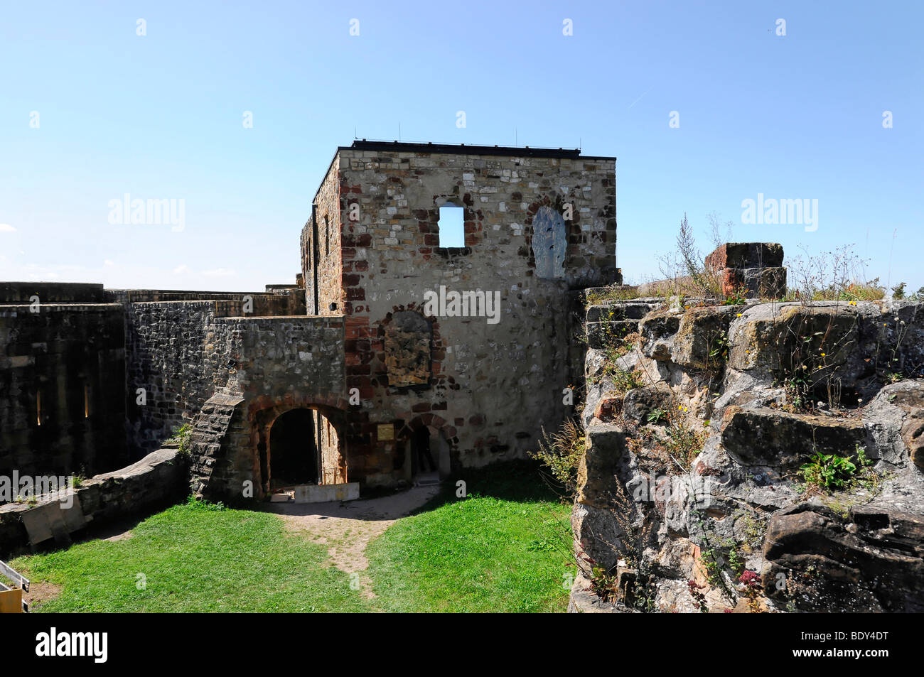 Rechberg ruins, first mentioned in 1179, Rechberg, Schwabisch Gmund ...