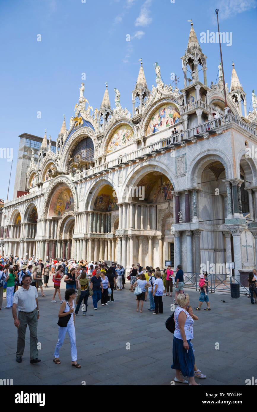 Basilica of San Marco, Piazza San Marco, St Marks Square, Venice, Italy ...