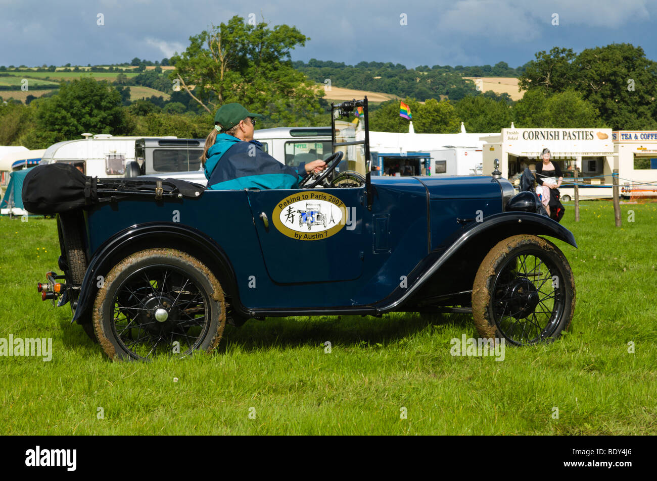Austin 7 motor car at the Much Marcle steam rally Stock Photo - Alamy