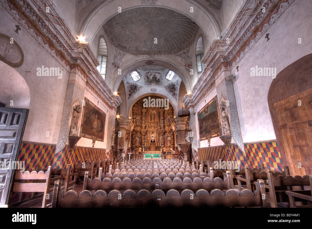 Tucson arizona church interior hi-res stock photography and images - Alamy