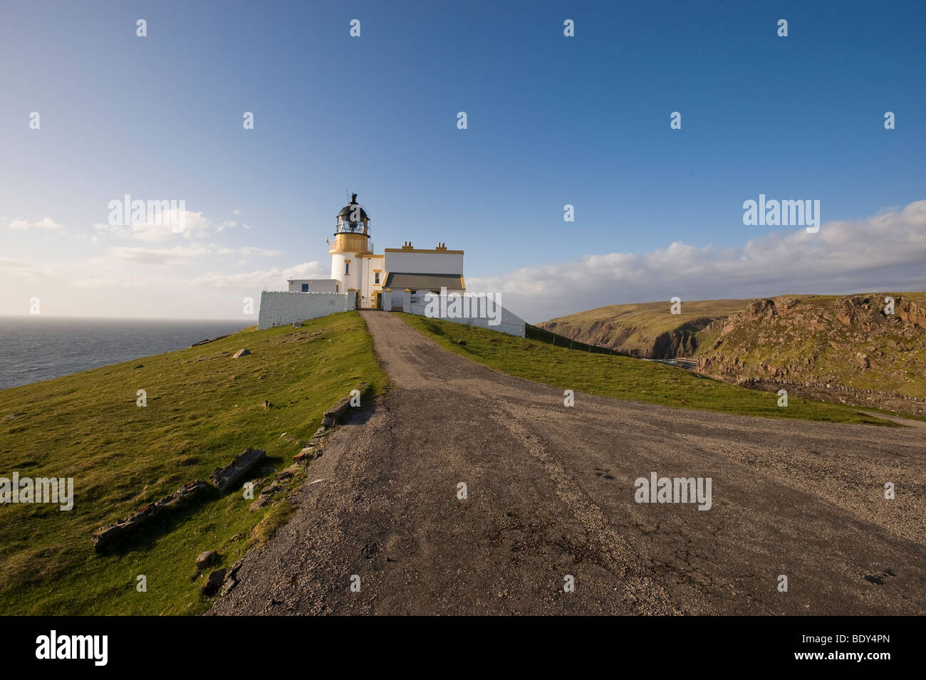Lieghthouse, Point Stoer, Stoer, Scotland, United Kingdom, Europe Stock ...