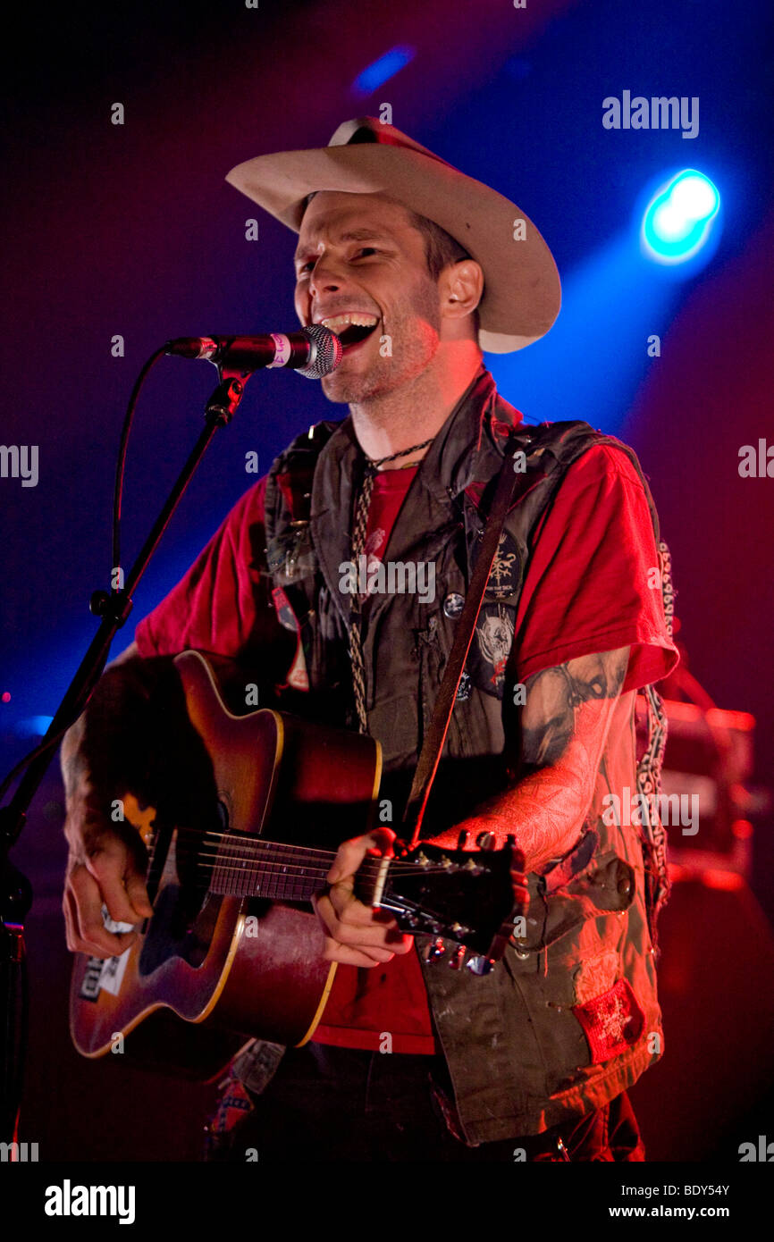 The U.S. country, hellbilly, and metal musician Shelton Hank Williams ...