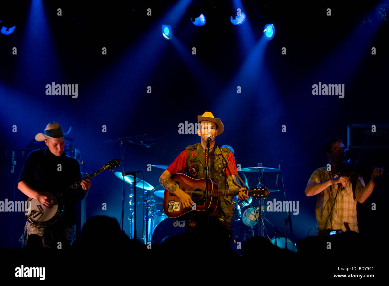The U.S. country, hellbilly, and metal musician Shelton Hank Williams ...