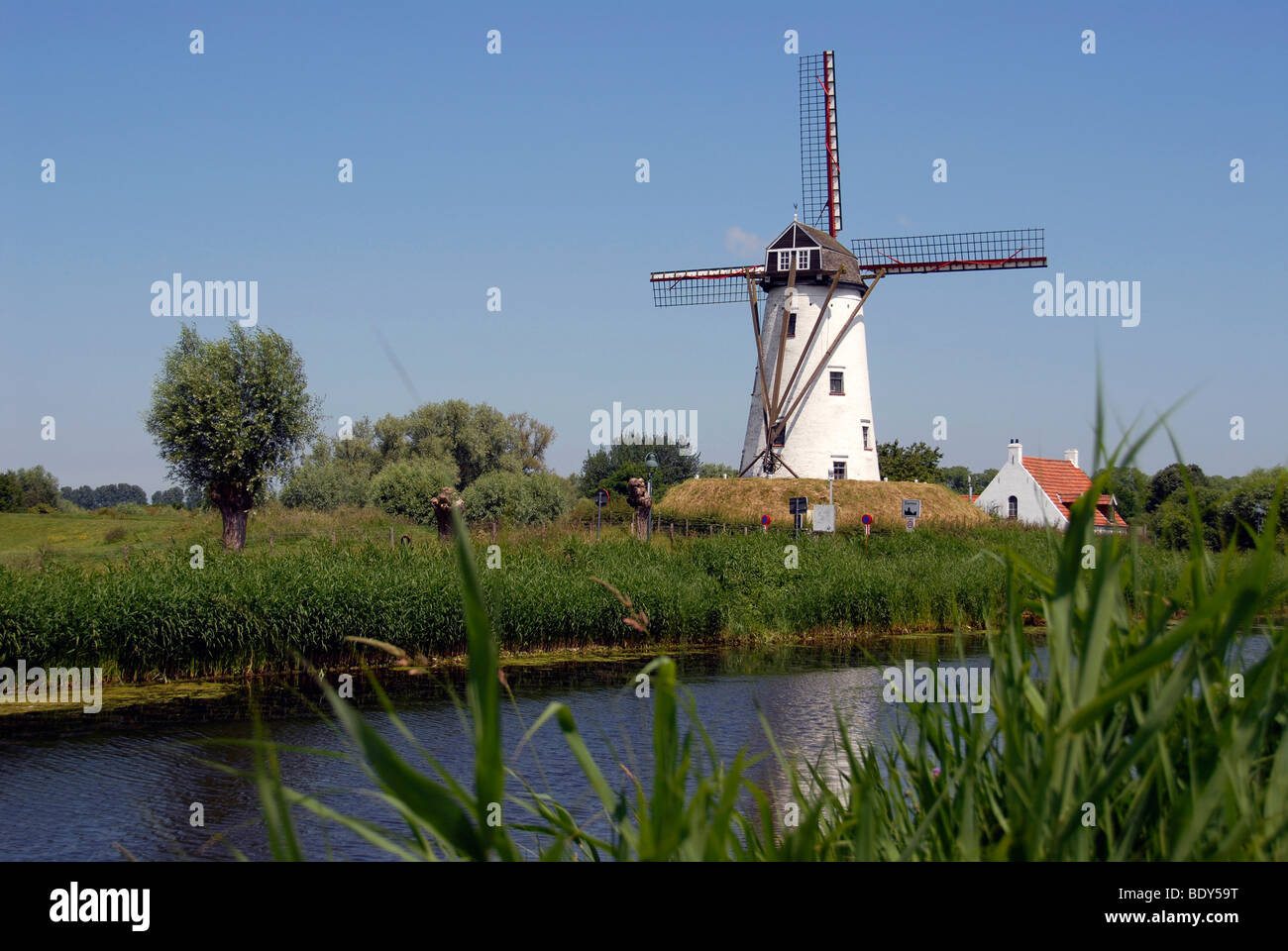 Brick built windmill hi-res stock photography and images - Alamy