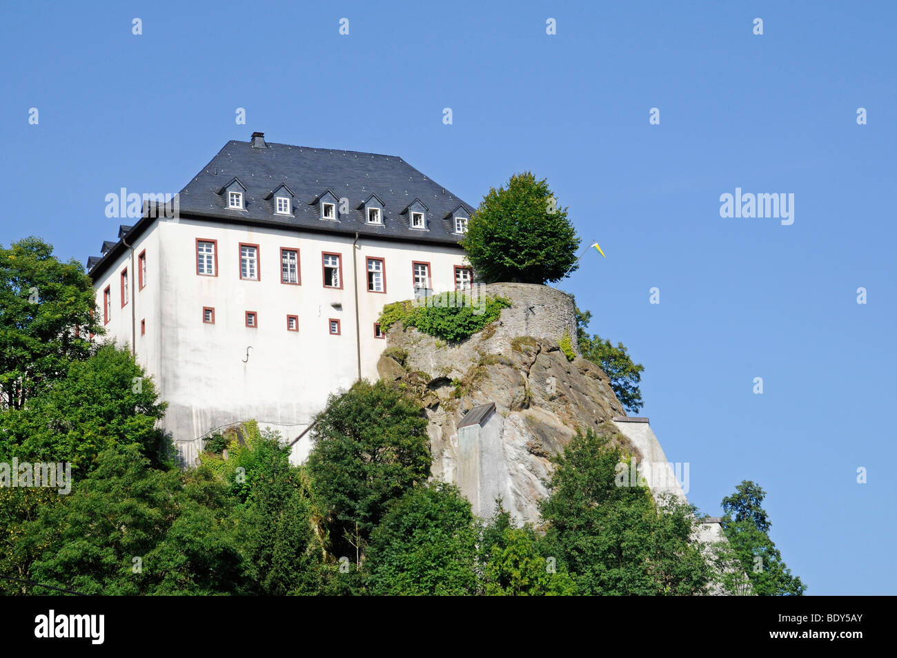 Bilstein, castle, youth hostel, Lennestadt, Ebbegebirge natural park ...