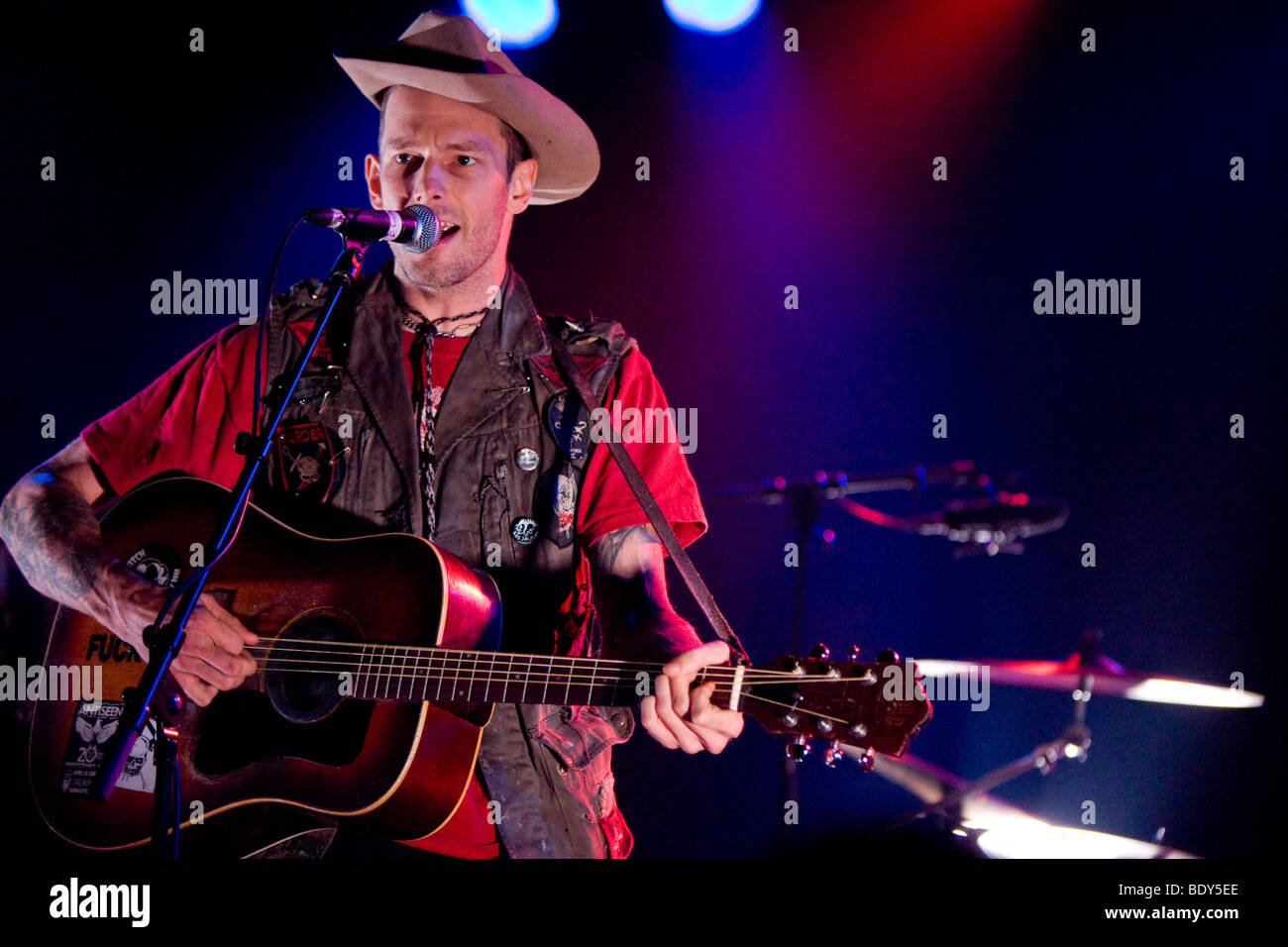 The U.S. country, hellbilly, and metal musician Shelton Hank Williams ...