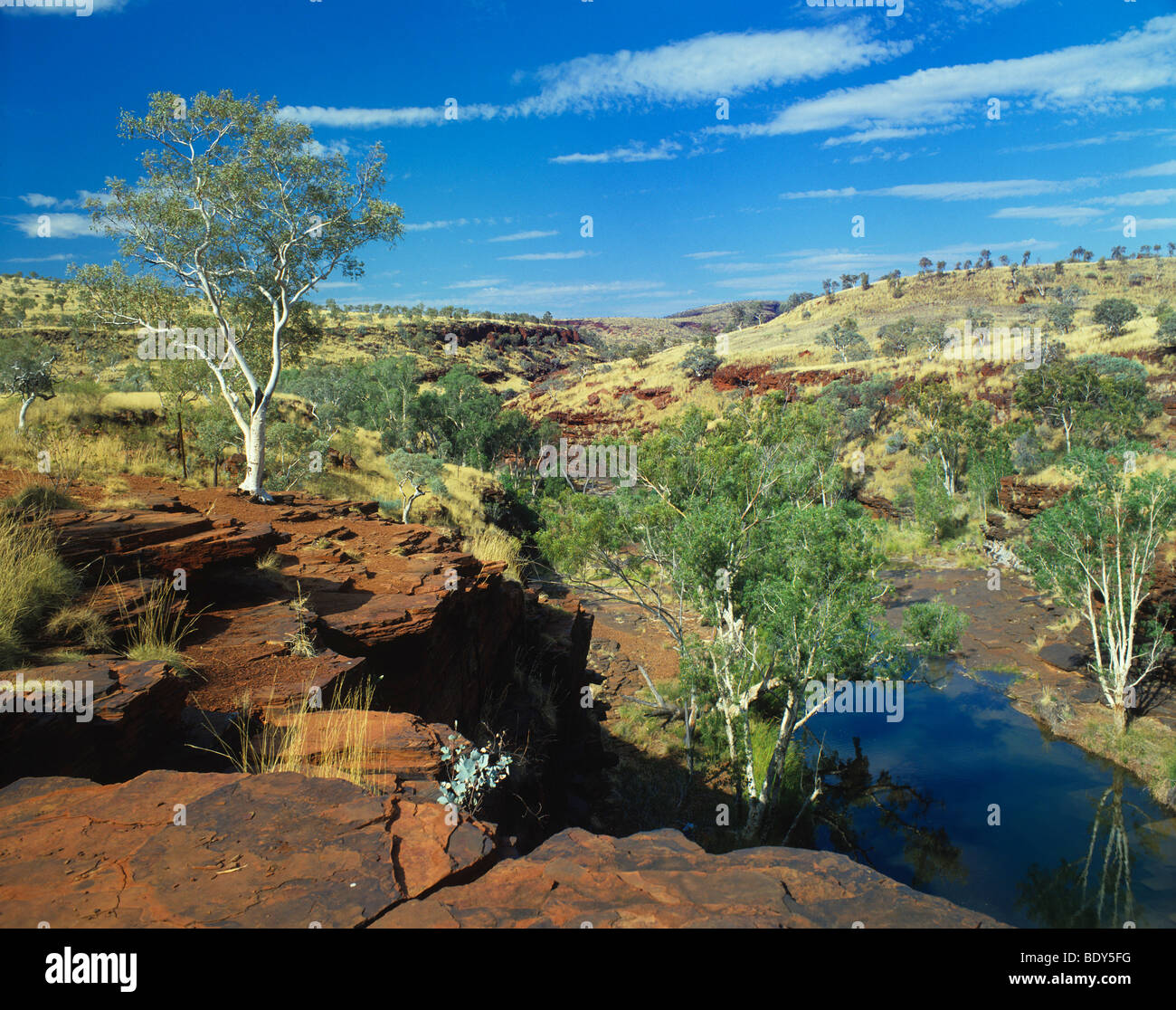 Australia, Western Australia, Pilbara, Hamersley Range Karijini ...