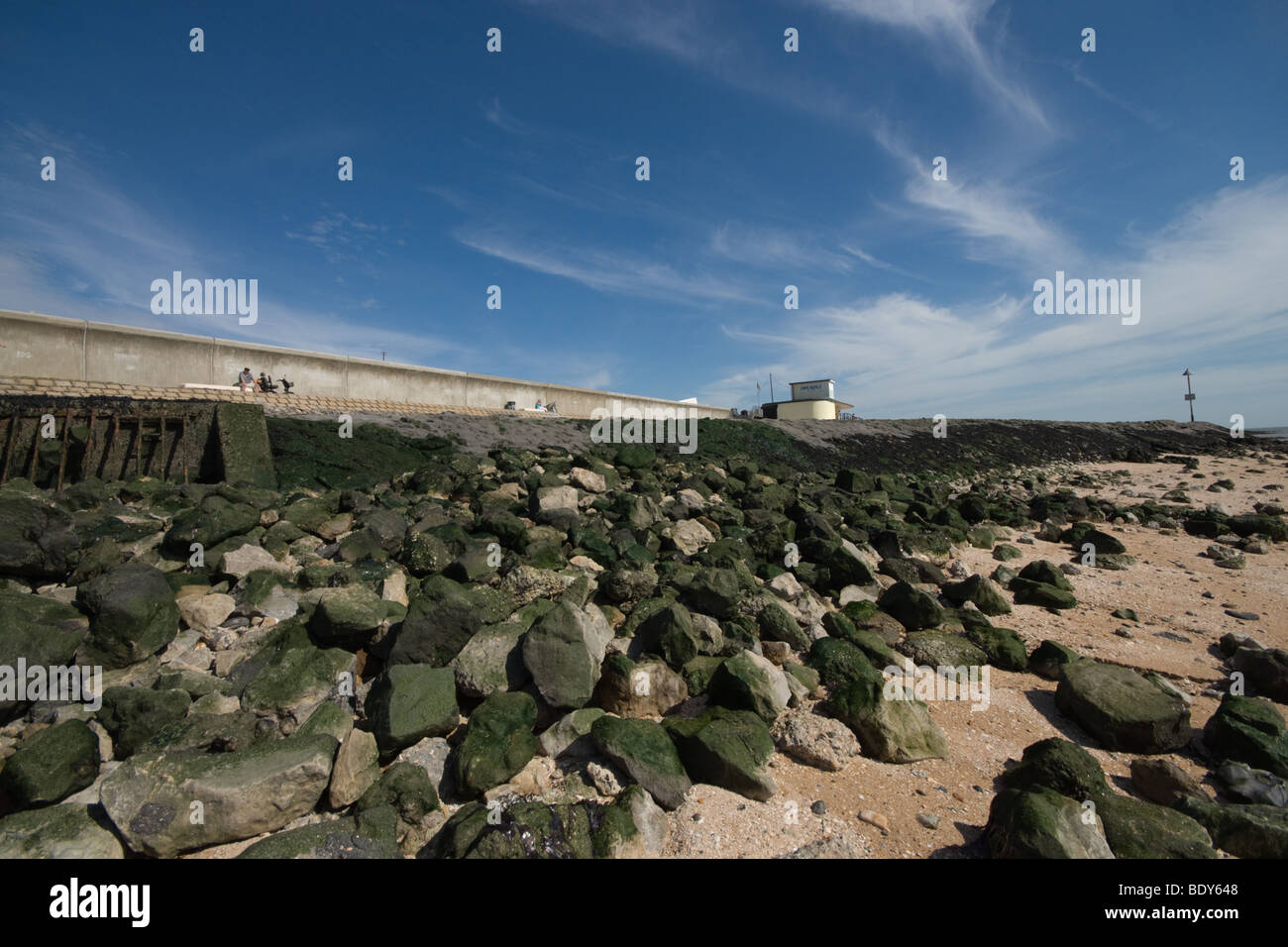 Canvey Island seafront Stock Photo - Alamy