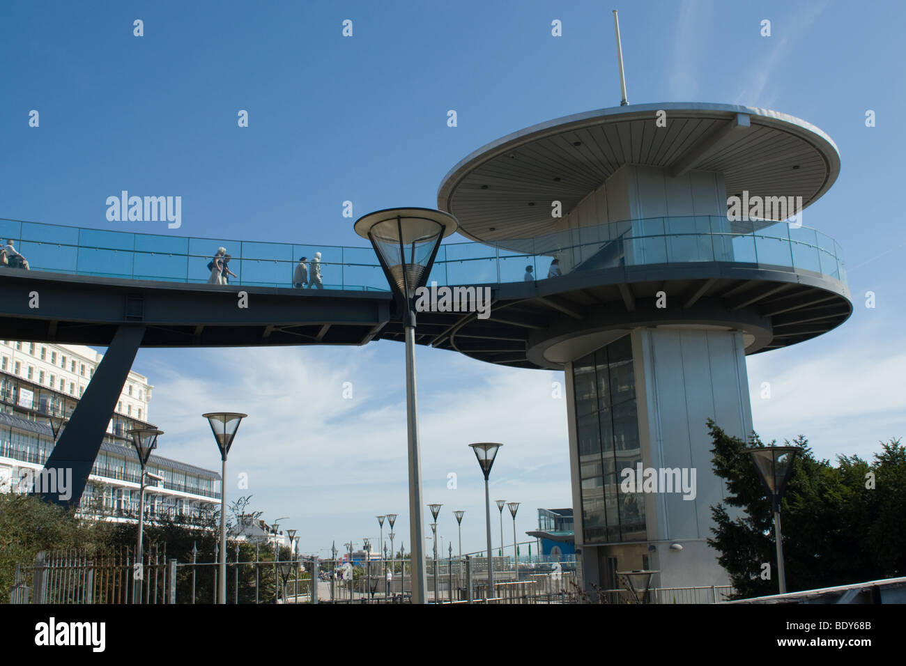 Pier Hill Viewing Platform, Southend-on-Sea, Essex Stock Photo - Alamy