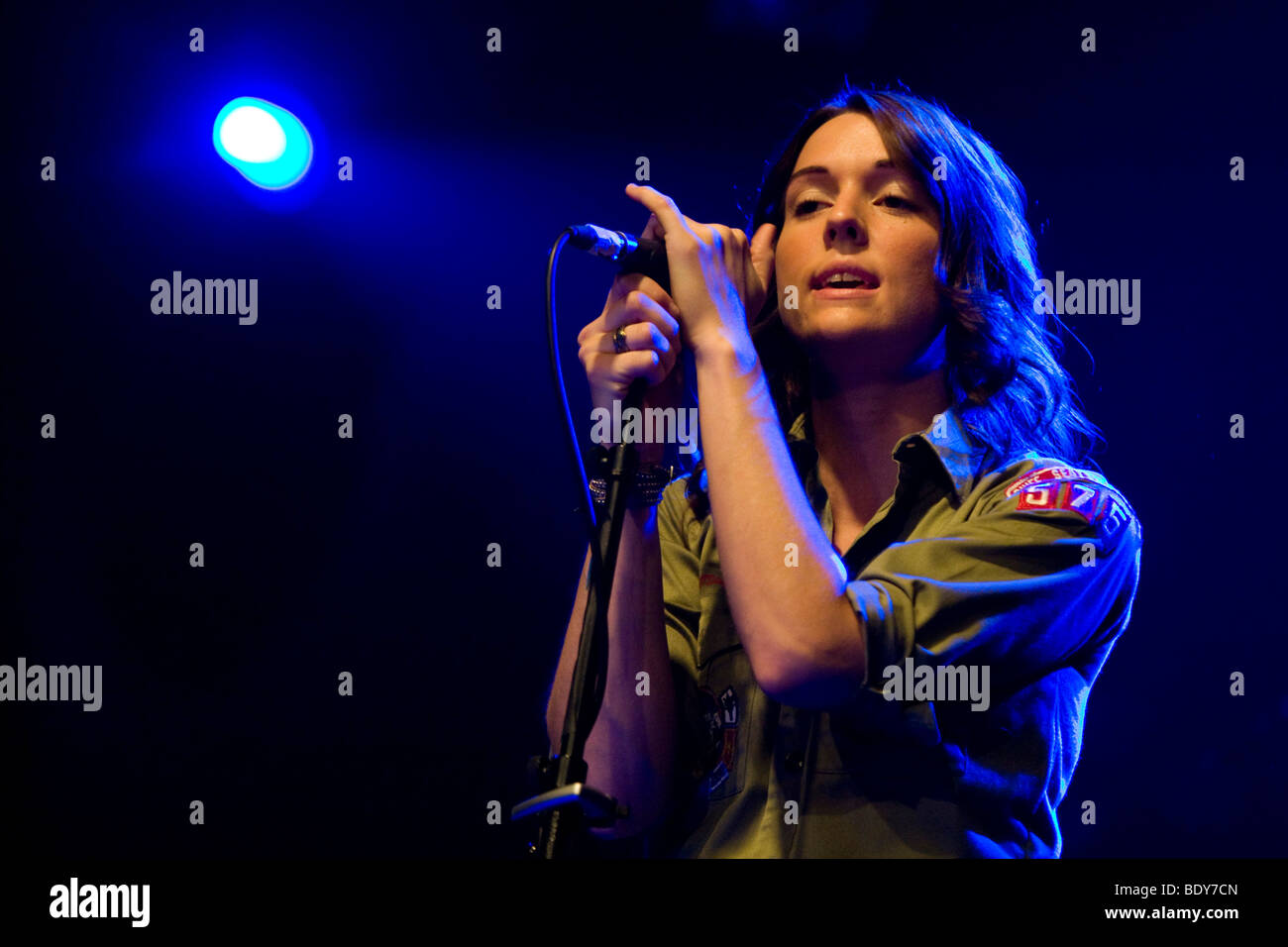 American singer-songwriter Brandi Carlile performing live in Schueuer ...