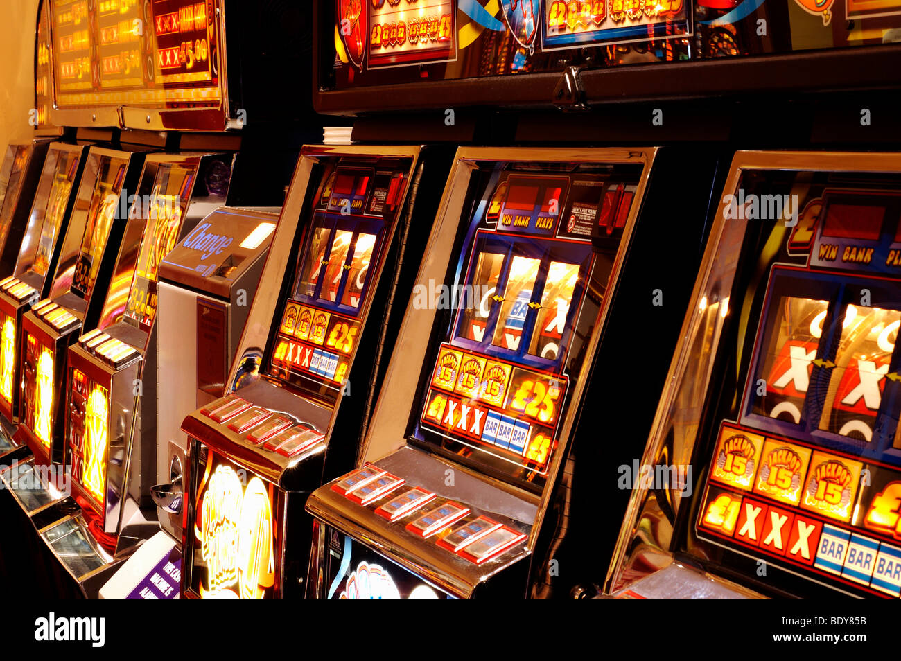 Fruit Machines Gambling High Resolution Stock Photography and Images ...