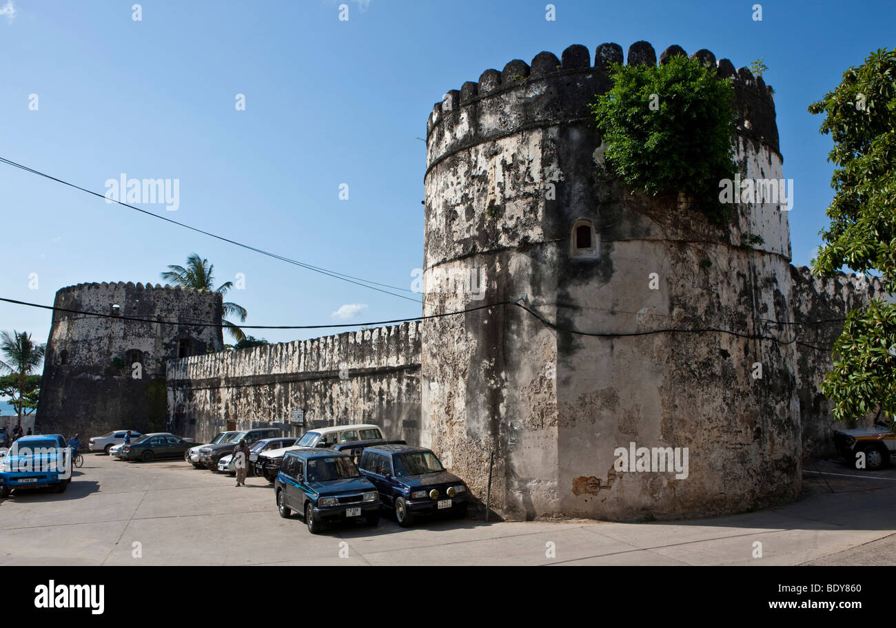 The Old Fort in Stone Town, Zanzibar, Tanzania, Africa Stock Photo - Alamy