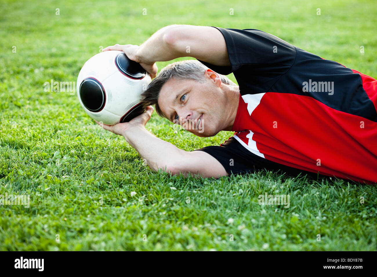 Goalkeeper saves hi-res stock photography and images - Alamy