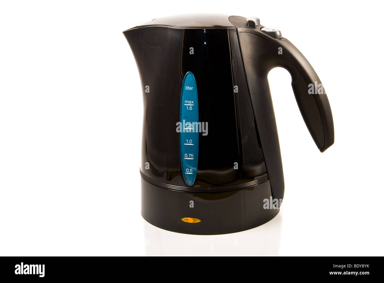 electric tea kettle. Isolated on white background Stock Photo - Alamy