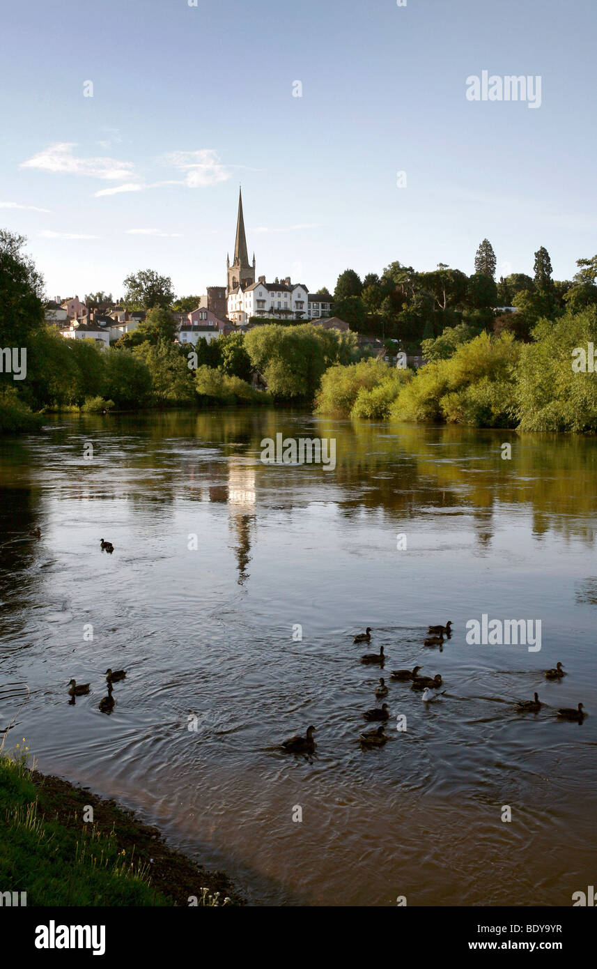 Riverside, Ross on Wye Stock Photo - Alamy