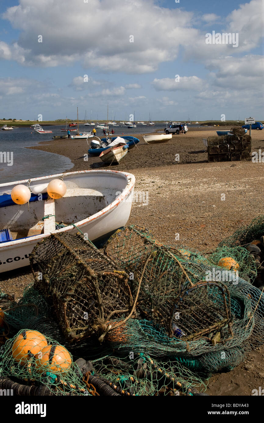 Low tide at Brancaster Staithe, Norfolk Stock Photo - Alamy