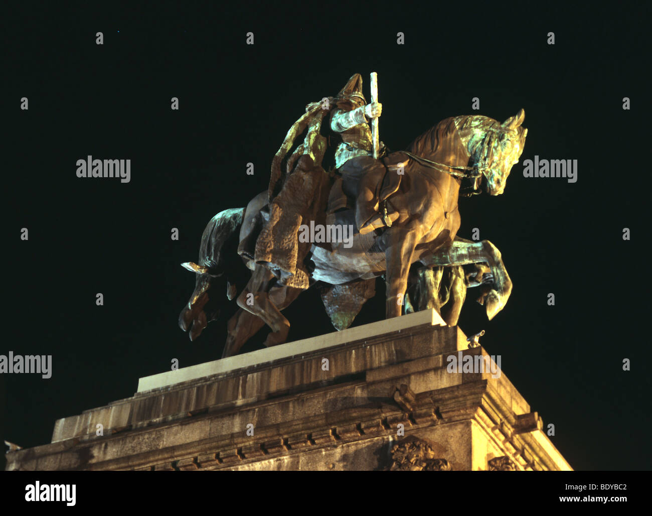 picture of the statue of the last German emperor Stock Photo - Alamy