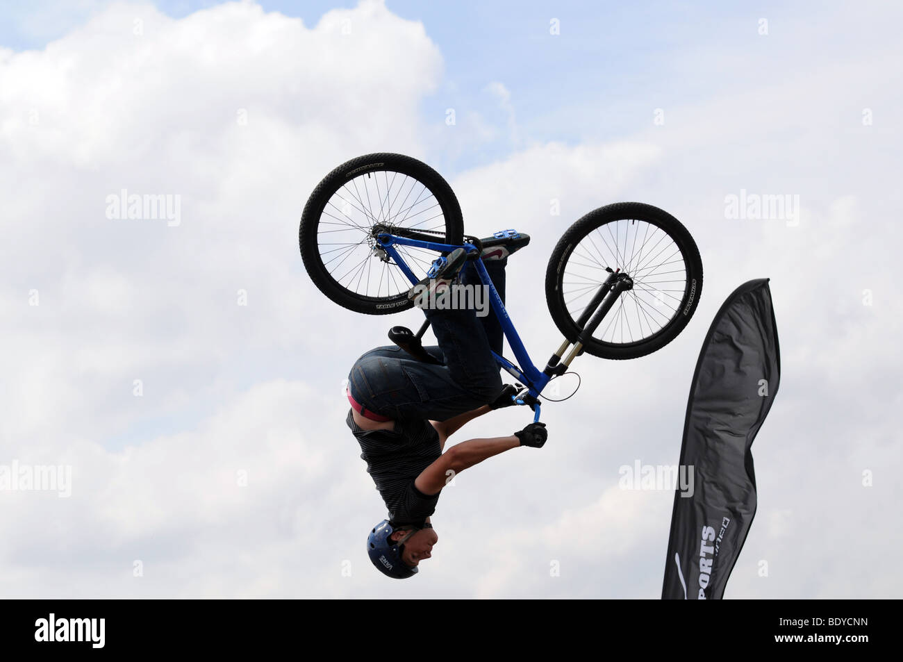 Teen Bicycle Jump Helmet High Resolution Stock Photography and Images ...
