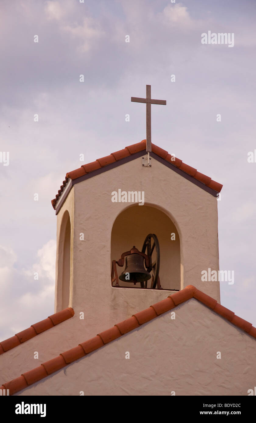 Church steeple bell and cross hi-res stock photography and images - Alamy