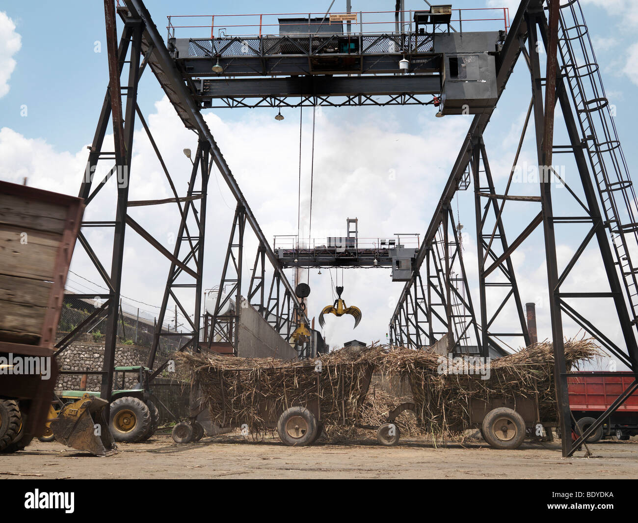 Machinery sugar cane factory hi-res stock photography and images - Alamy