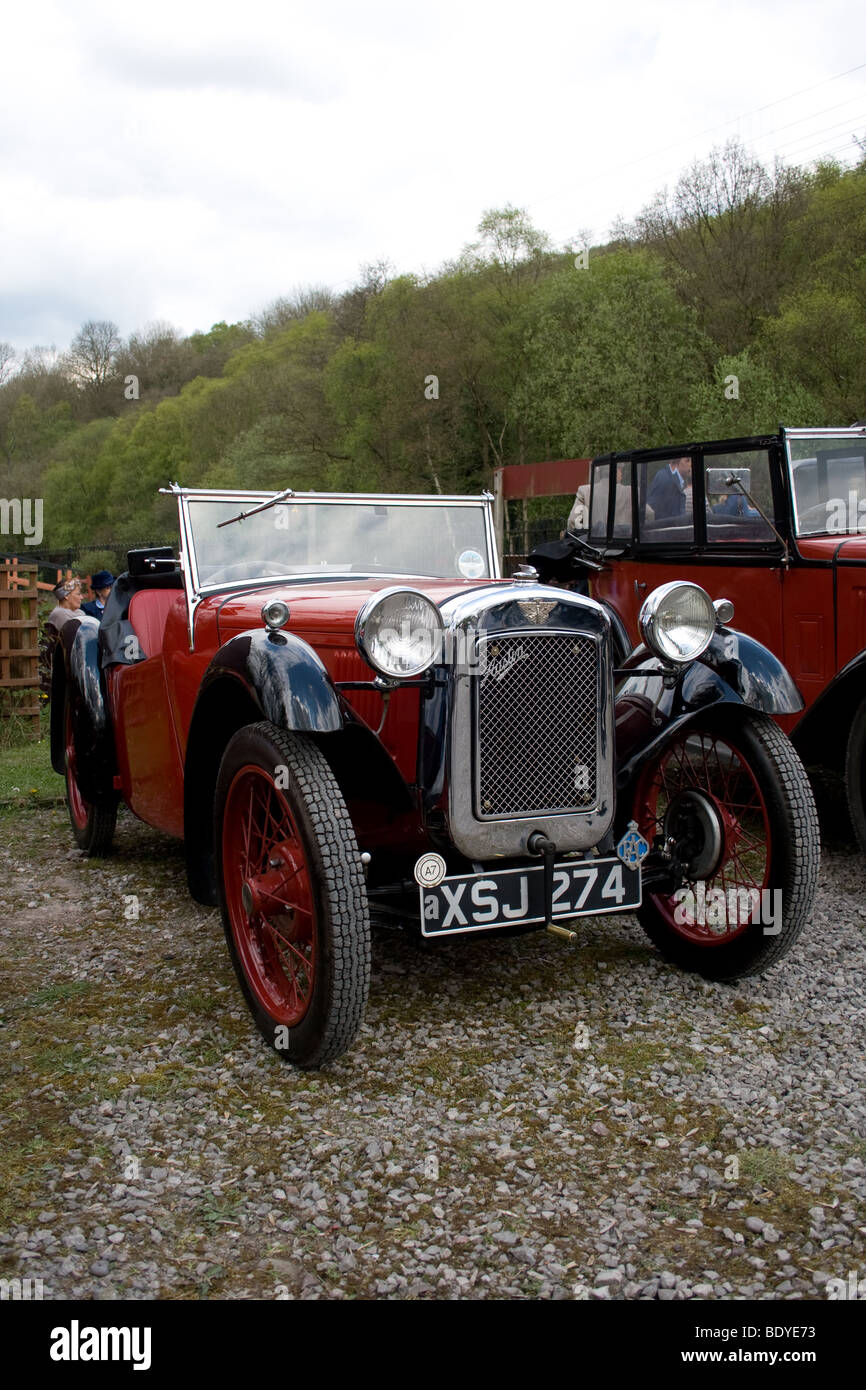 Austin Seven sports car entered in a classic car rally Stock Photo - Alamy