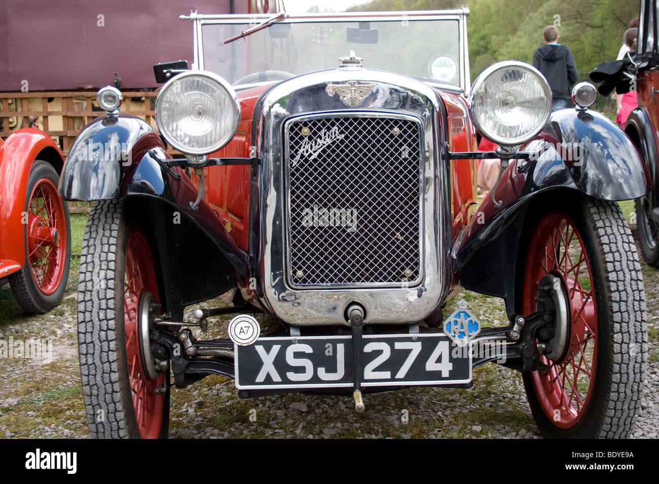Vintage Austin Seven Stock Photo - Alamy