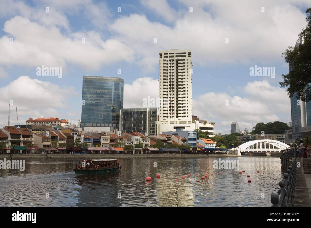 Singapore, boat quay hi-res stock photography and images - Alamy