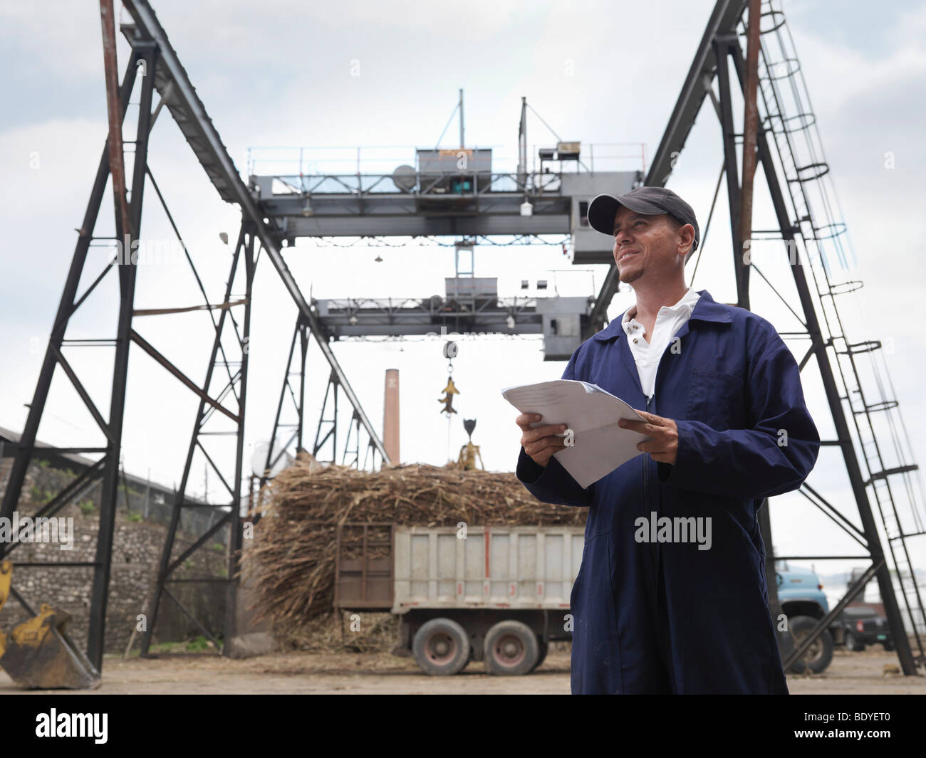 Machinery Sugar Cane Factory Stock Photos & Machinery Sugar Cane ...