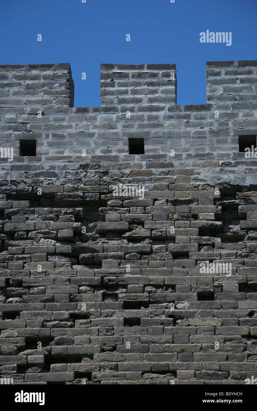 wall of ancient Chinese fort Stock Photo - Alamy